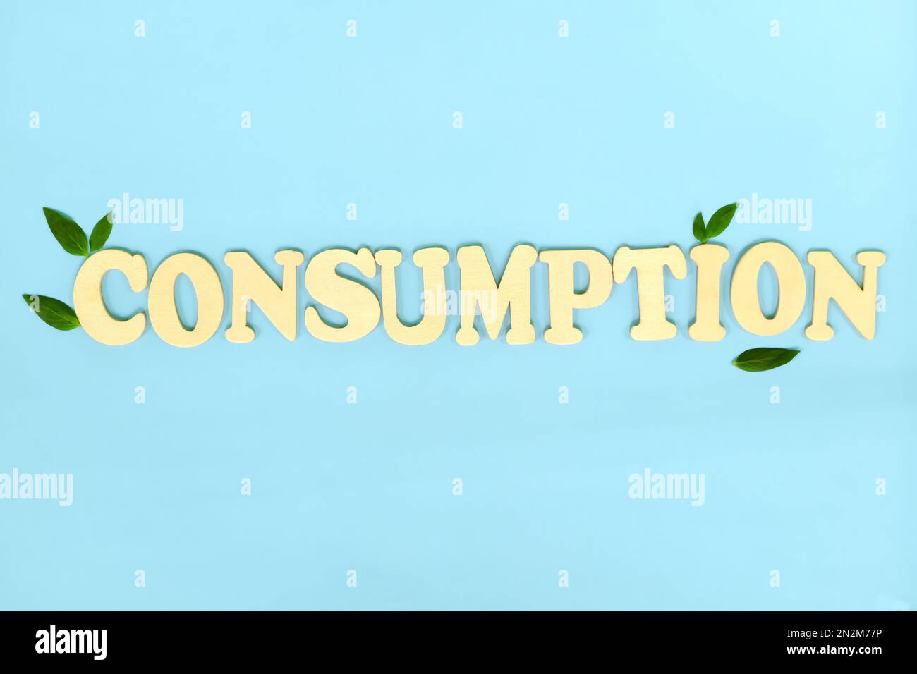 Sustainable consumption and ethical consumerism concept. Word flat lay ...