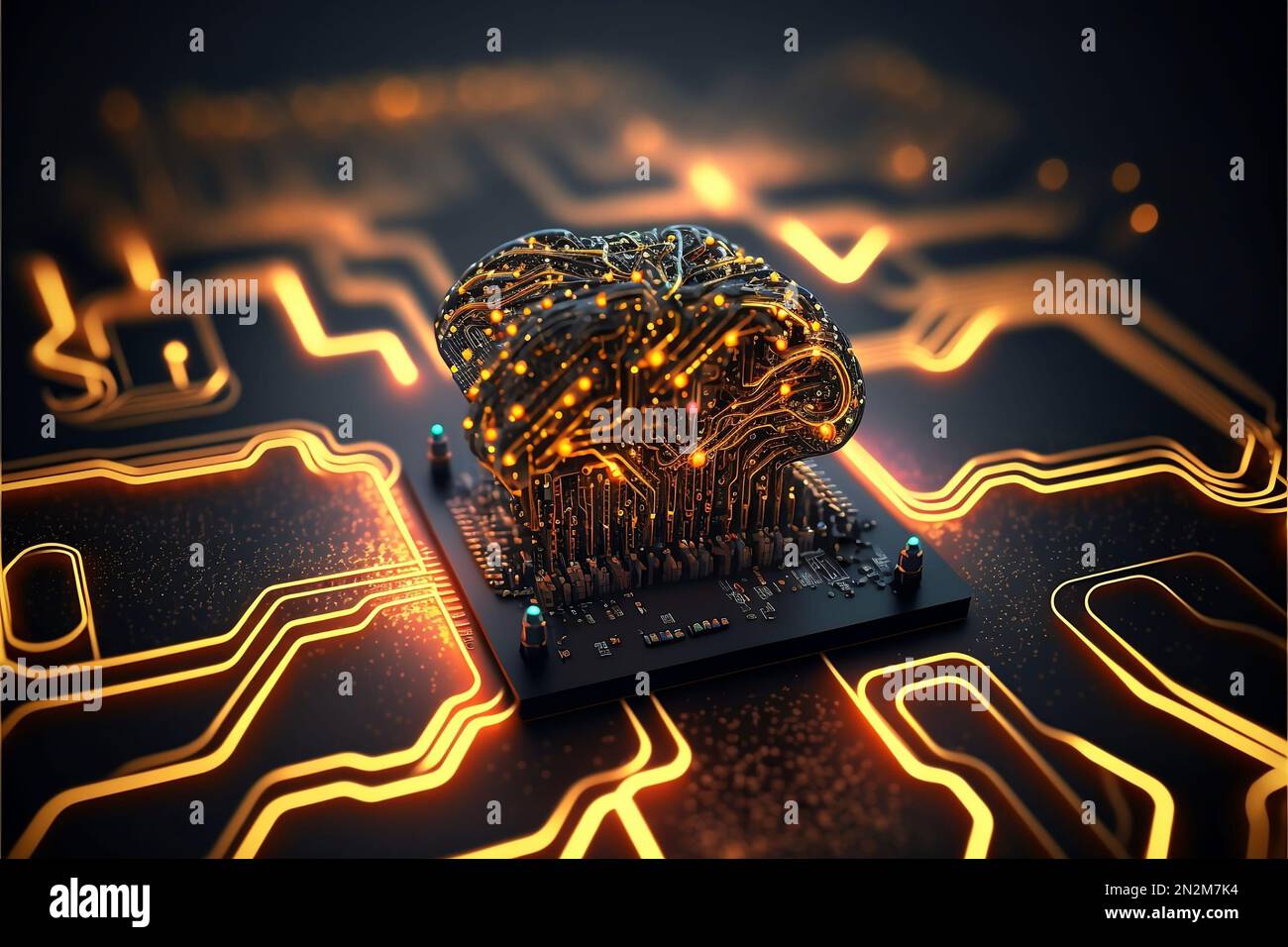 Fiber optic neural network hi-res stock photography and images - Alamy