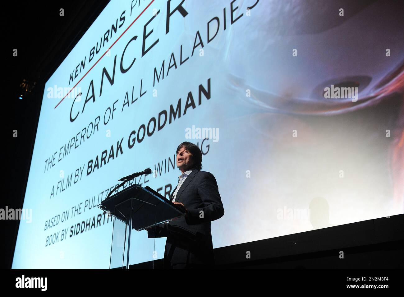 Ken Burns attends CANCER: THE EMPEROR OF ALL MALADIES screening at Jazz ...