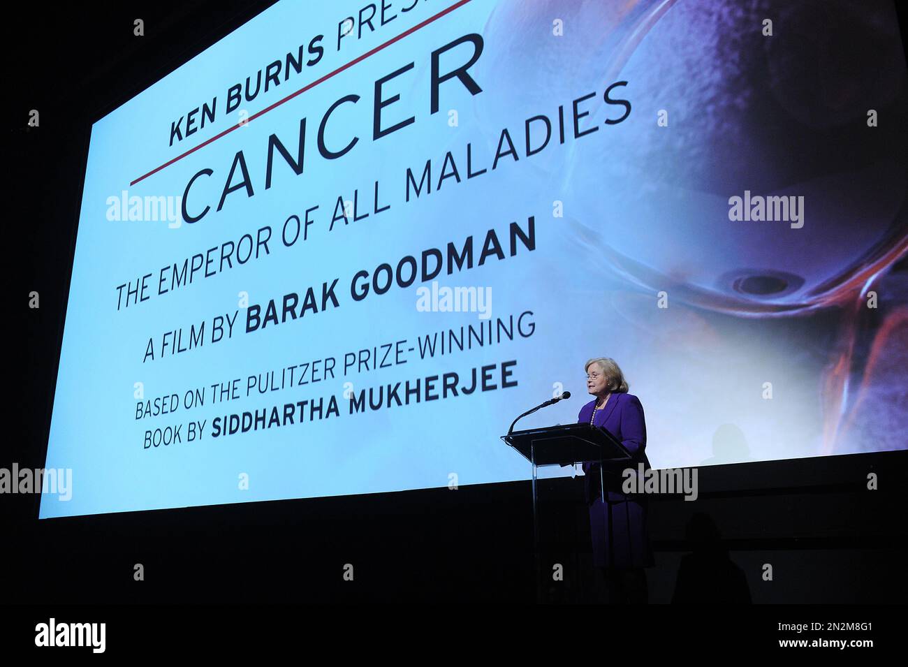 Sharon Percy Rockefeller attends CANCER: THE EMPEROR OF ALL MALADIES ...