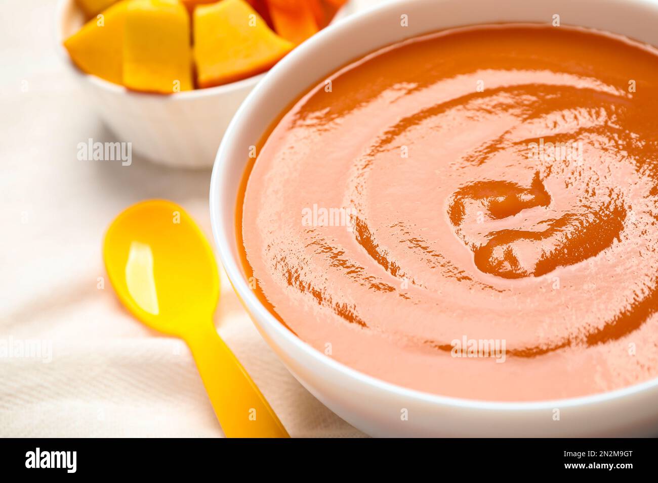 Healthy baby food in hi-res stock photography and images - Alamy