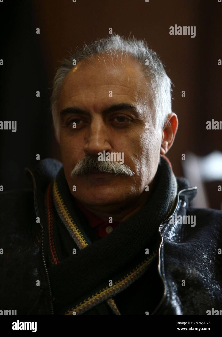 In this picture taken on Sunday, Feb. 22, 2015, Iranian actor Ali Reza ...