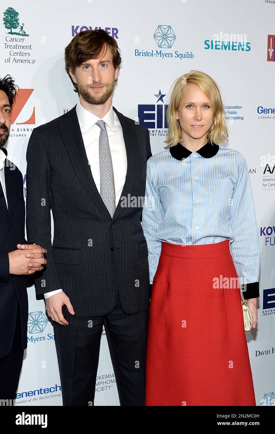 Justin Rockefeller and wife Indre Rockefeller attend a preview ...