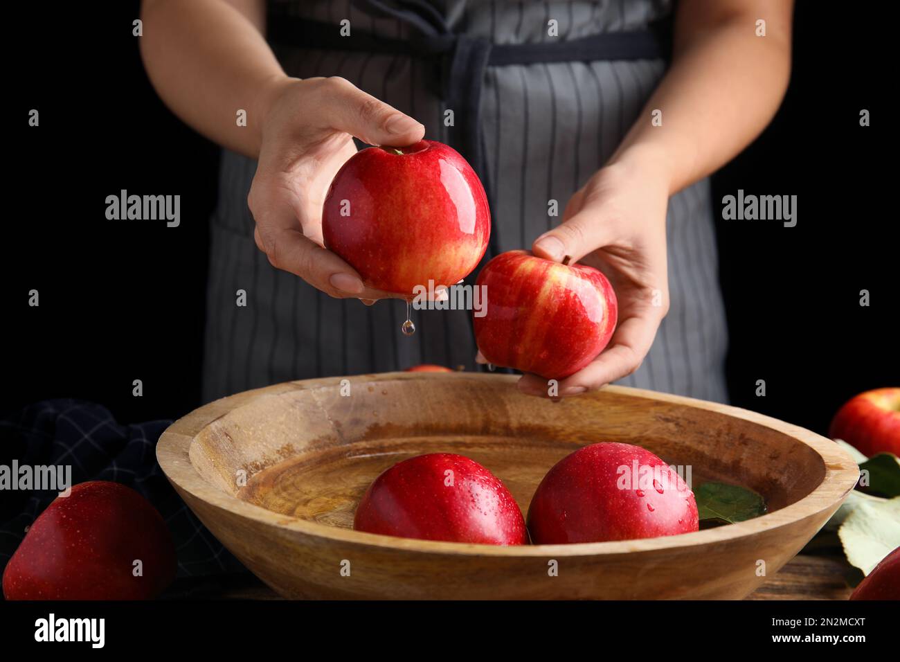 Apple produce group black red diet hi-res stock photography and images ...