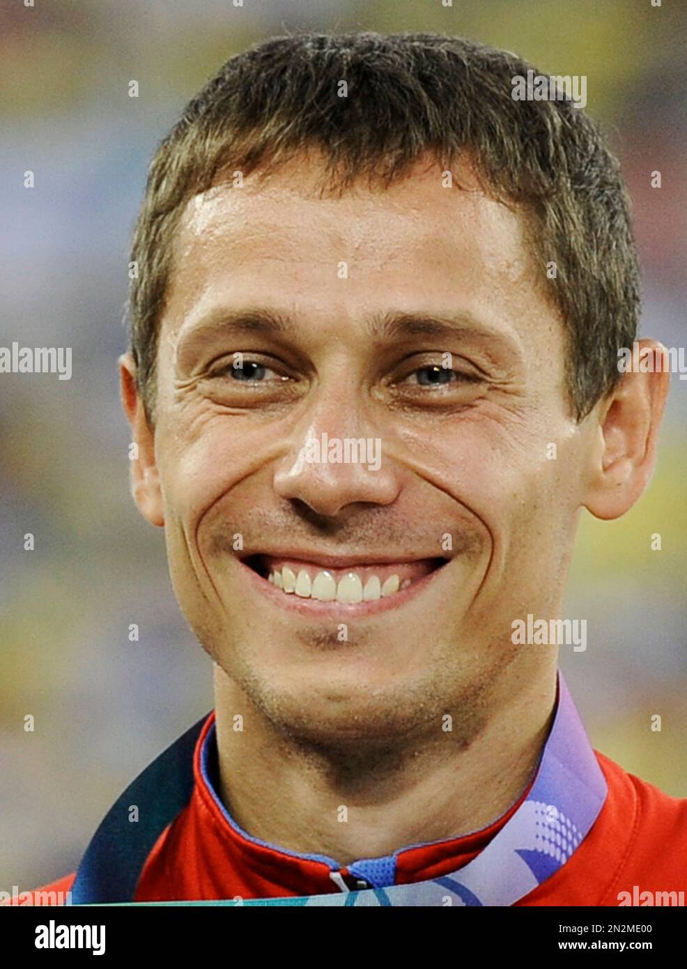 FILE - In this Thursday, Sept. 1, 2011 file photo Russia's Yuriy ...