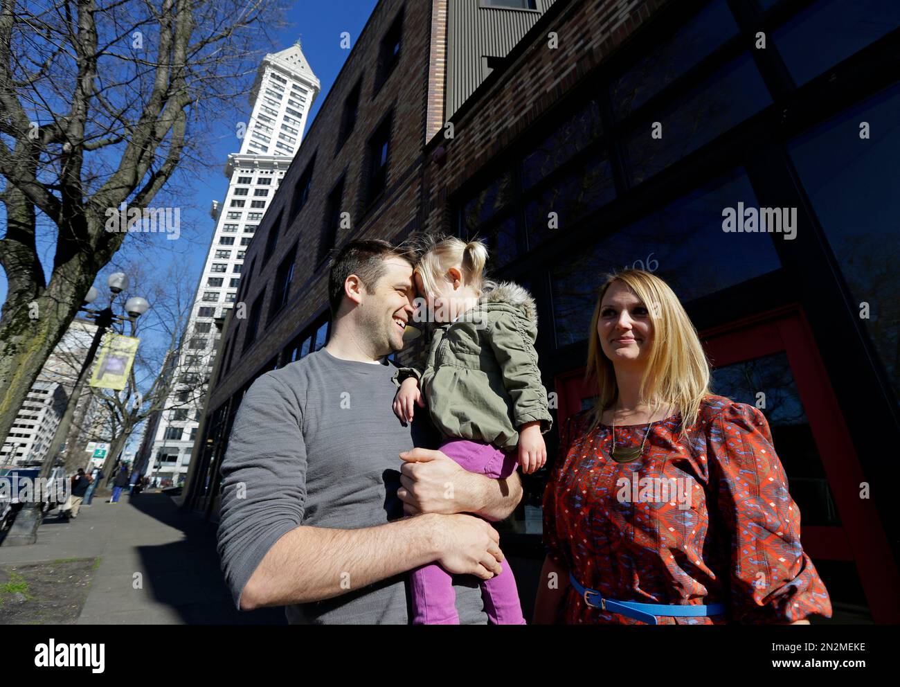 In this March 3, 2015 photo, Jenny Kelly and her husband, Michael Kelly ...