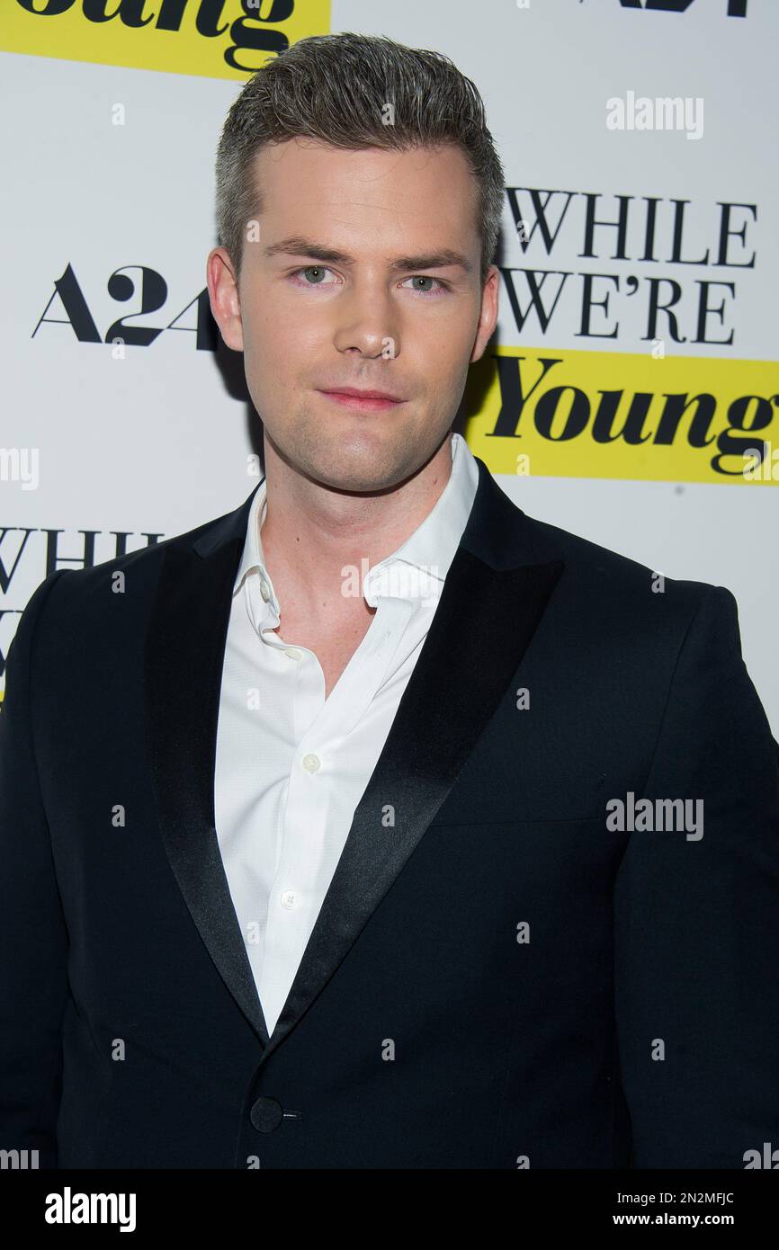 Ryan Serhant attends the premiere of "While We're Young" at the Paris ...