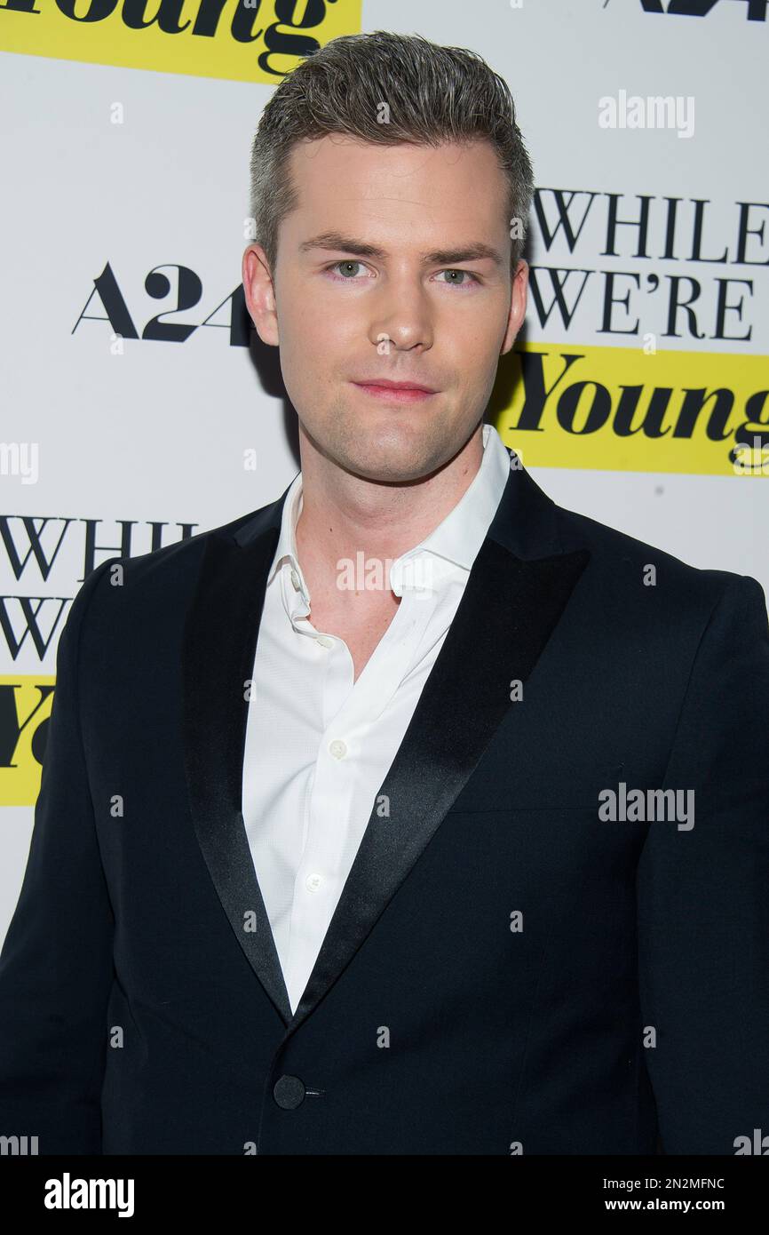 Ryan Serhant attends the premiere of "While We're Young" at the Paris ...