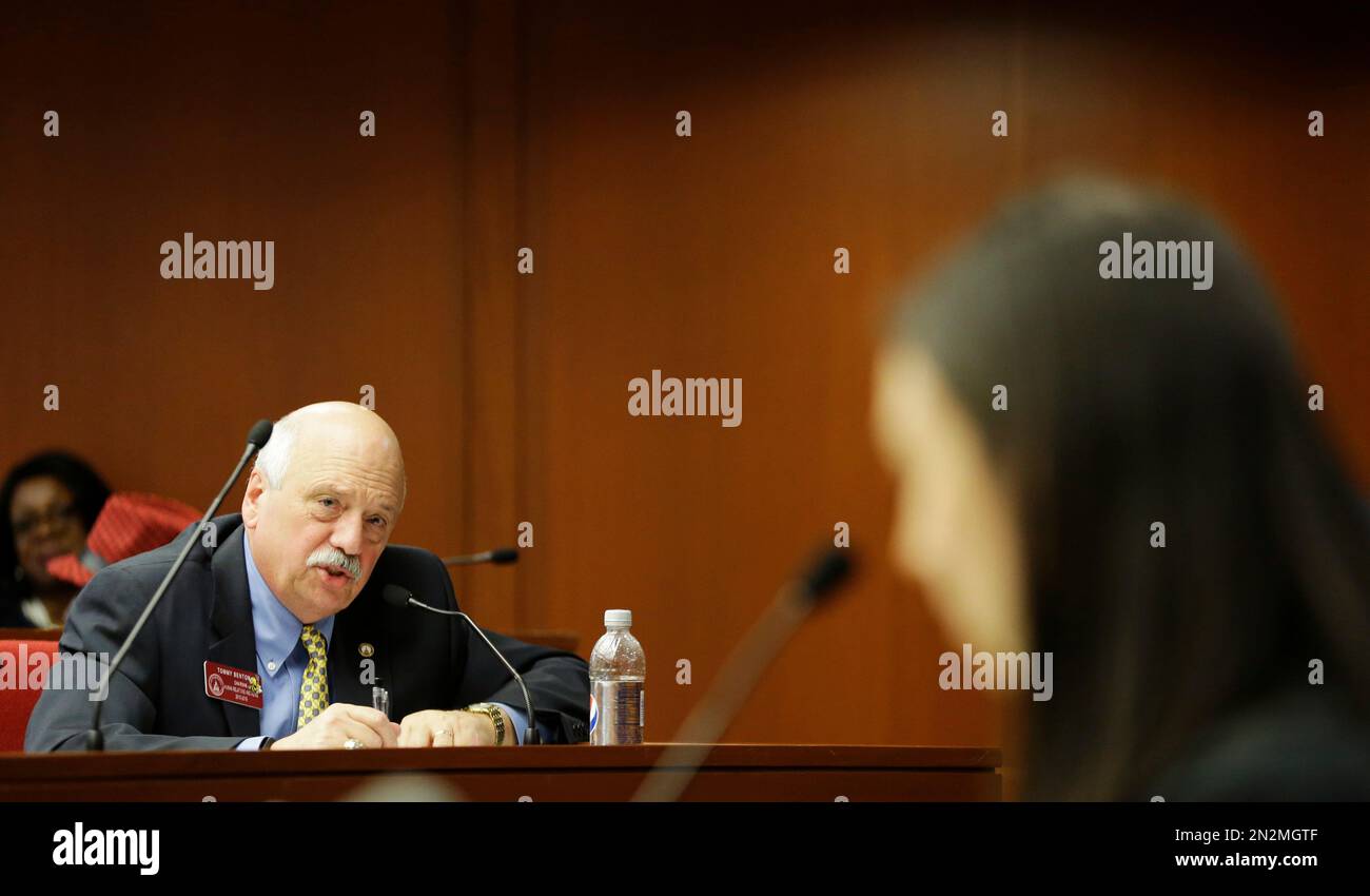 House Education Committee member Rep. Tommy Benton, R - Jefferson, asks ...