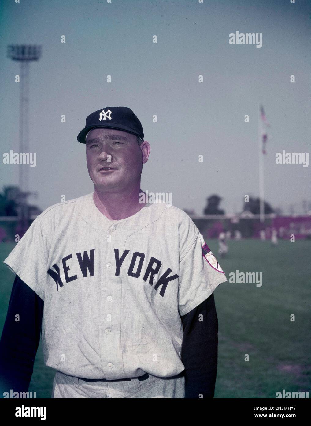 New York Yankees' first baseman Bill Mize is pictured, March 1951. (AP ...