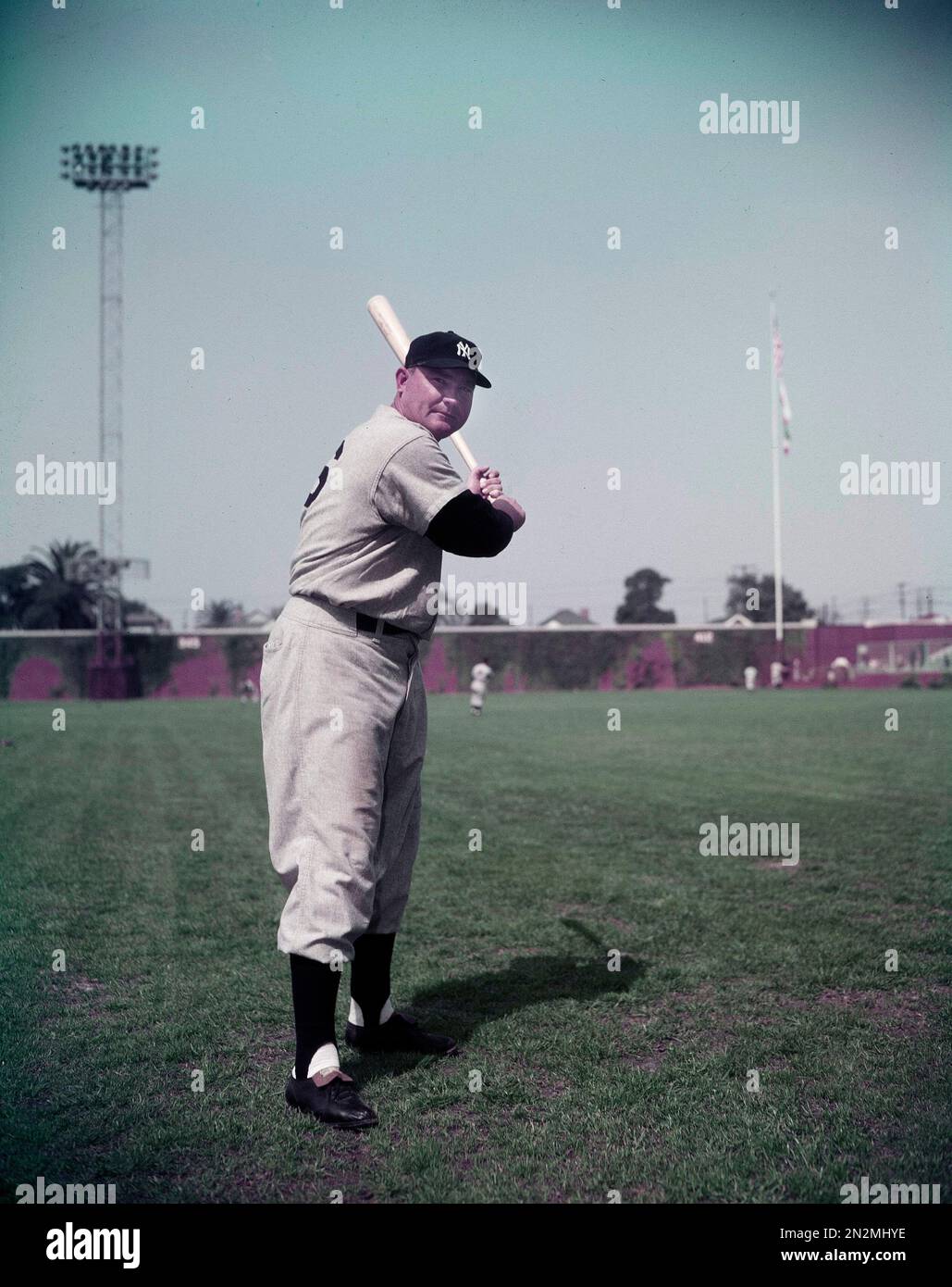 New York Yankees' first baseman Bill Mize is pictured, March 1951. (AP ...