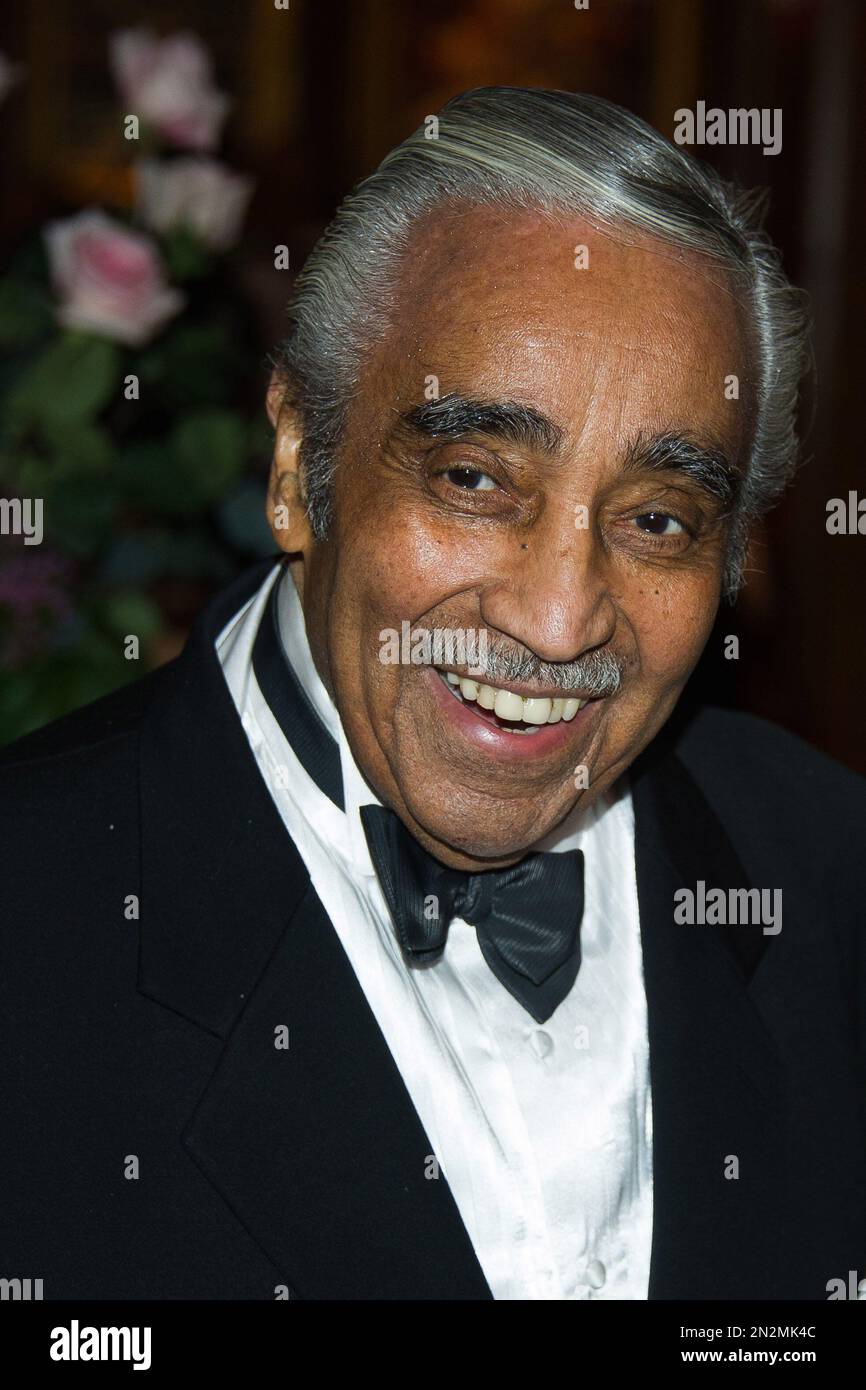 Charles Rangel attends Aretha Franklin's annual birthday bash at The ...