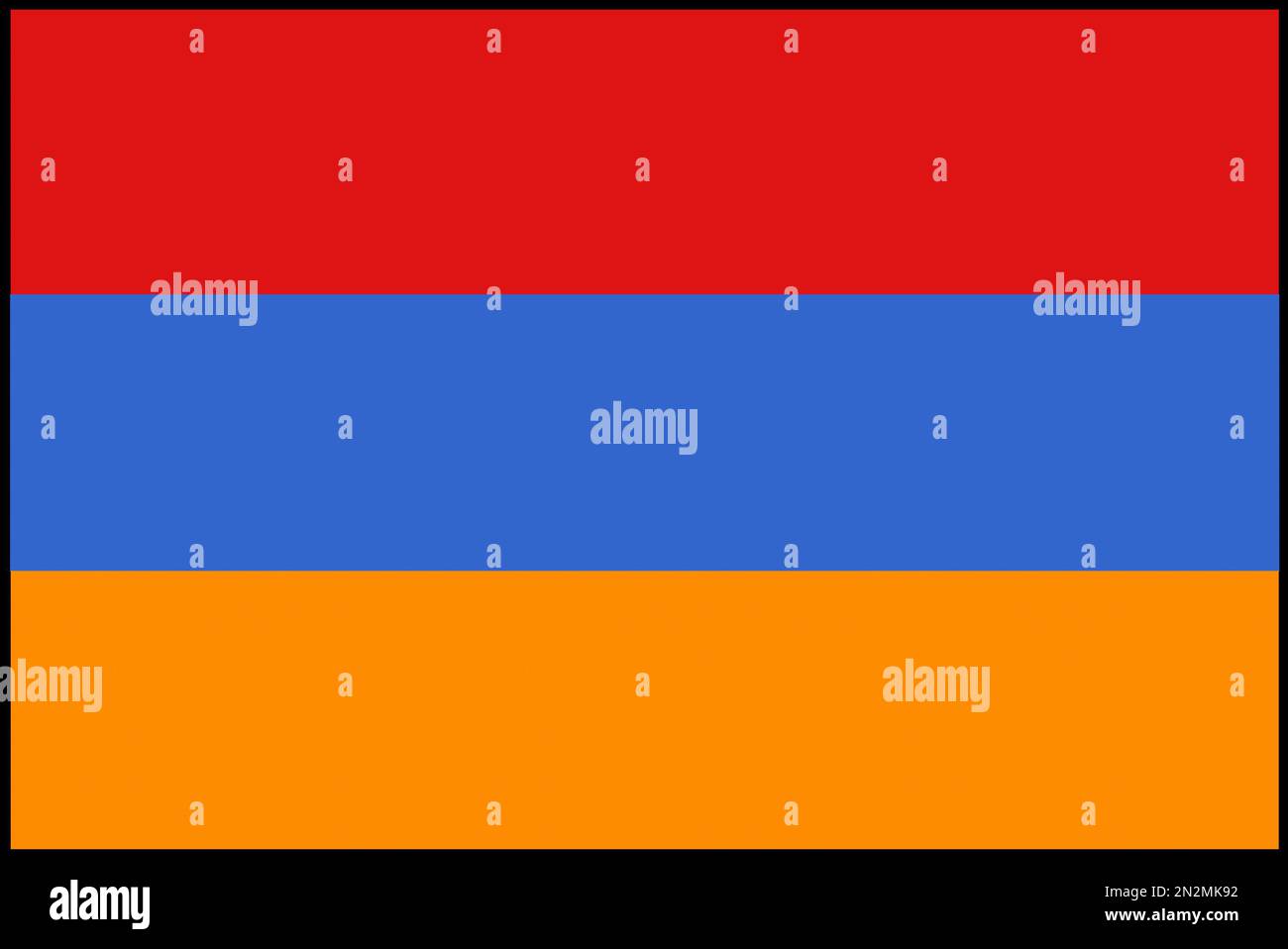 Flagge Fahne Armenien Stock Photo - Alamy
