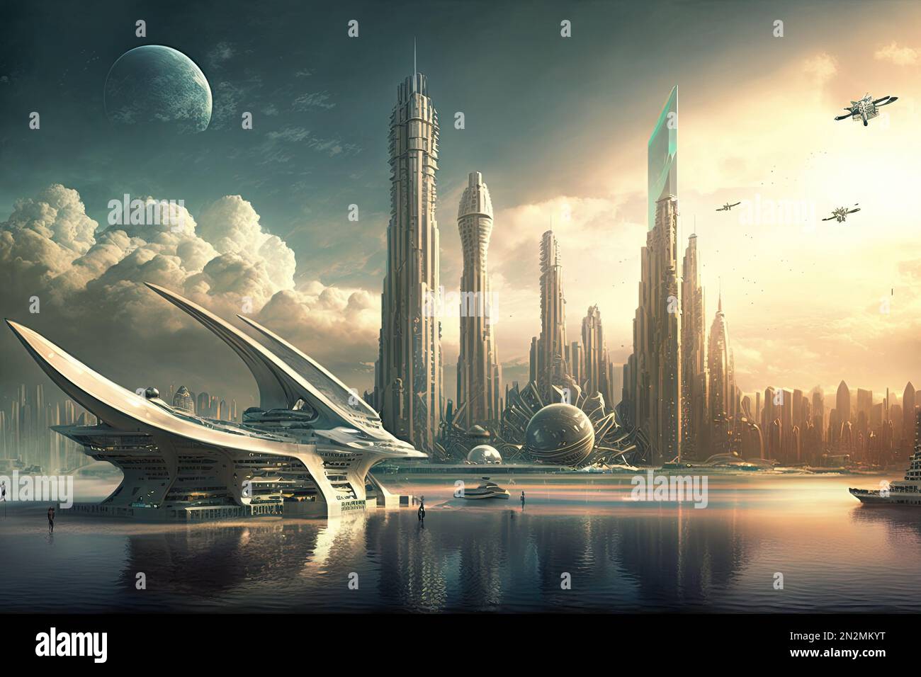 Flying cars future hi-res stock photography and images - Alamy