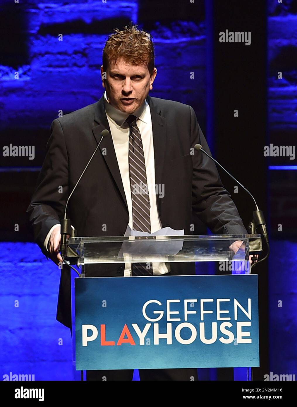 Gil Cates Jr. speaks at Backstage at the Geffen on Sunday, March 22 ...