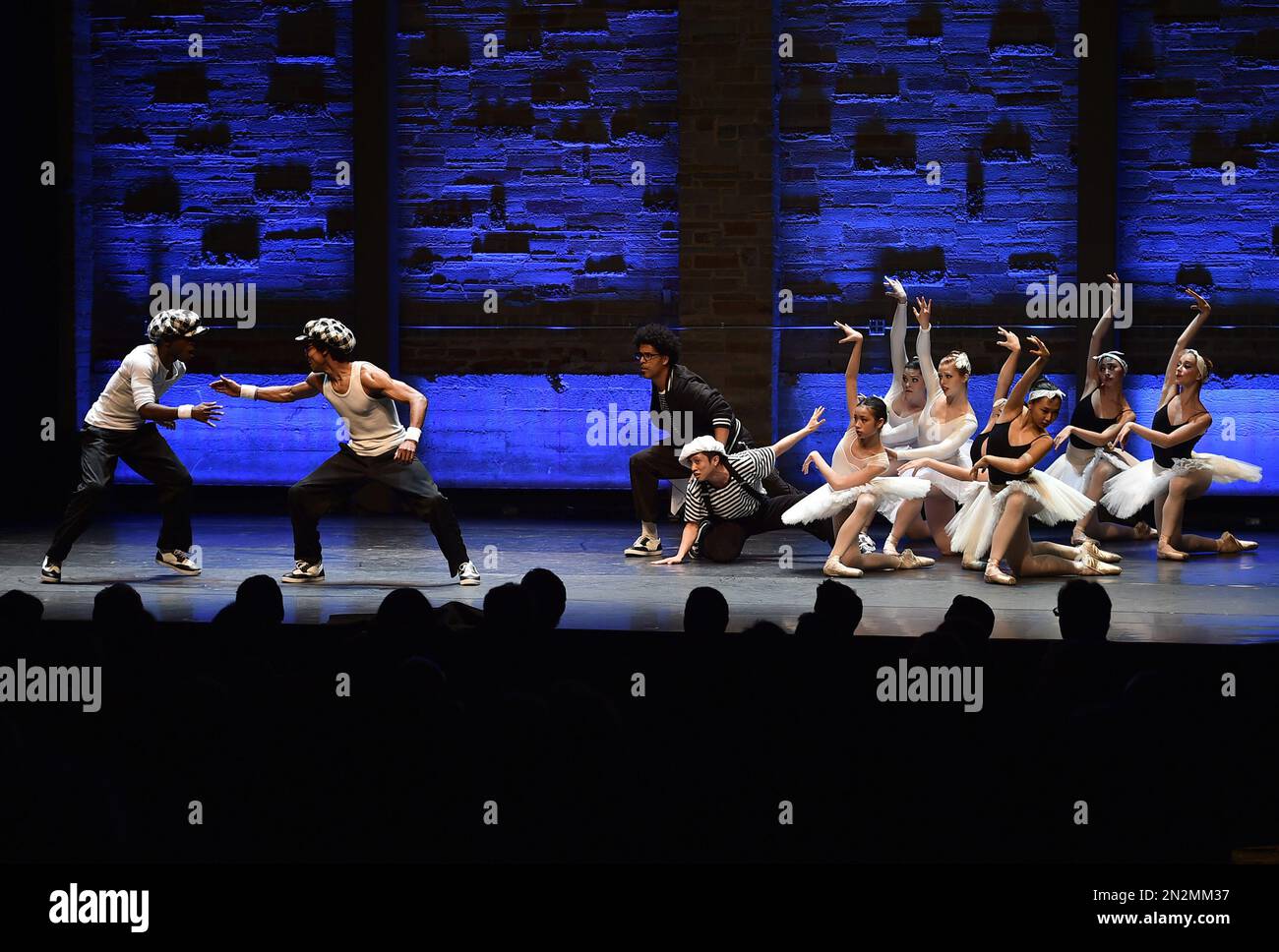 Toni Basil's choreographed dance crew performs at Backstage at the ...