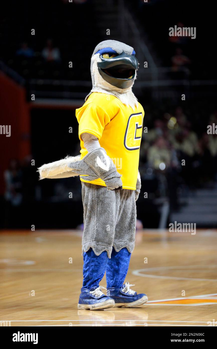 The Chattanooga mascot performs in the second half of an NCAA women's ...