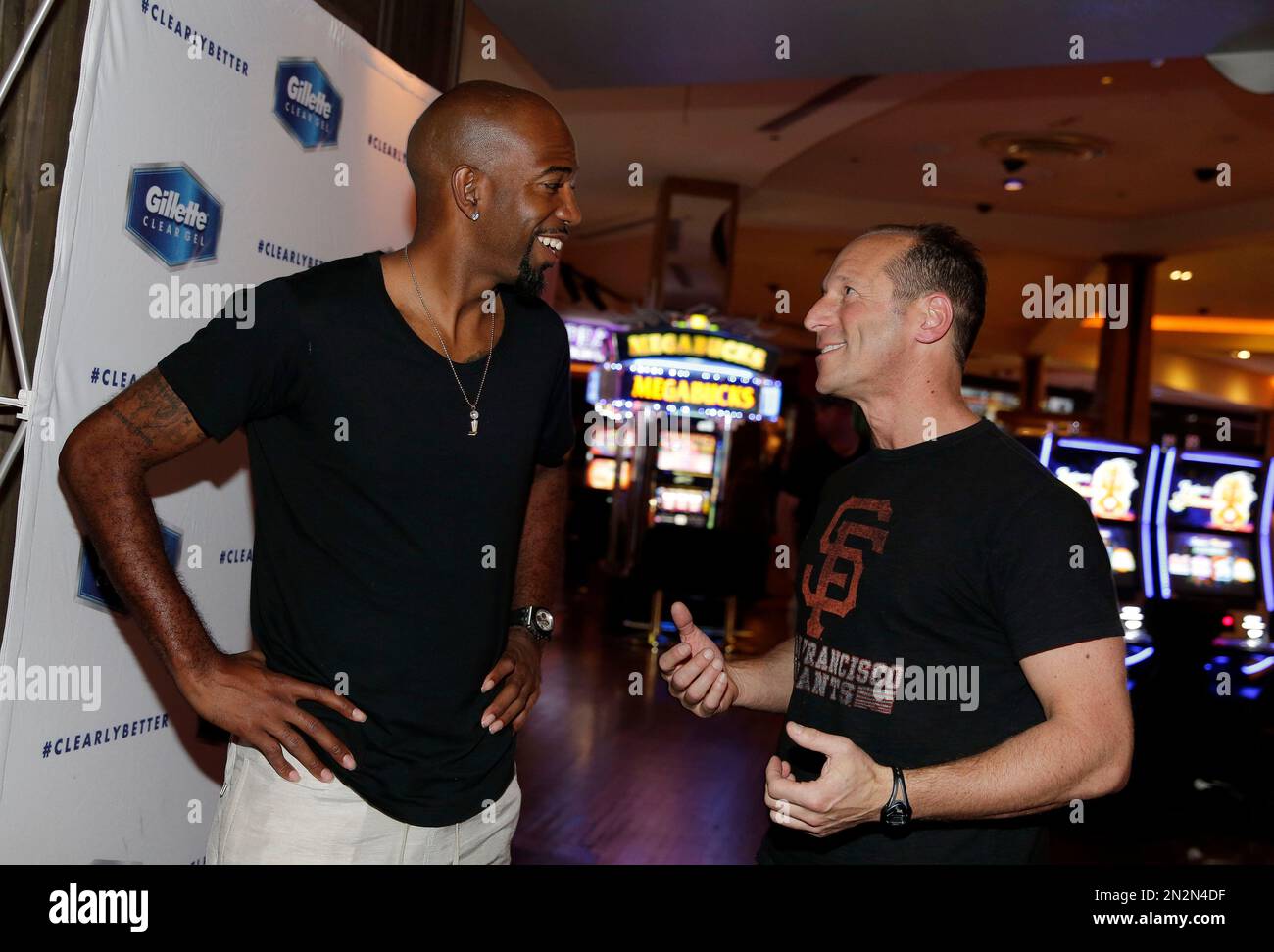 A college basketball fan watches the anticipated games with Gillette ...