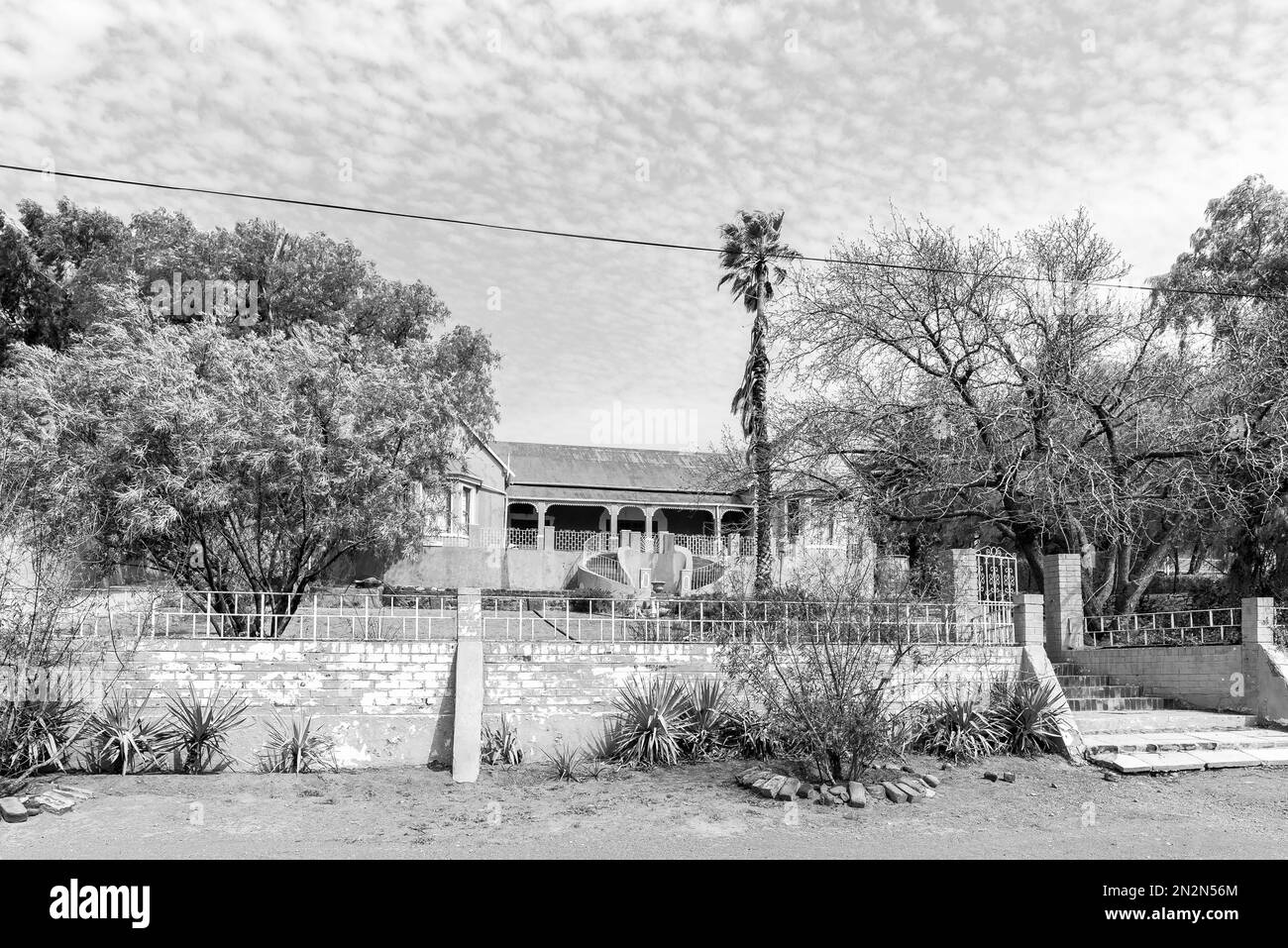 Victoria West, South Africa - Sep 2, 2022: A street scene, an historic ...
