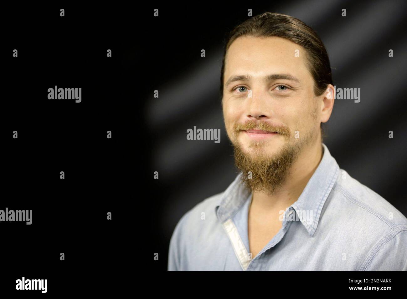 In this Wednesday, March 4, 2015 photo, British actor Ben Robson poses ...
