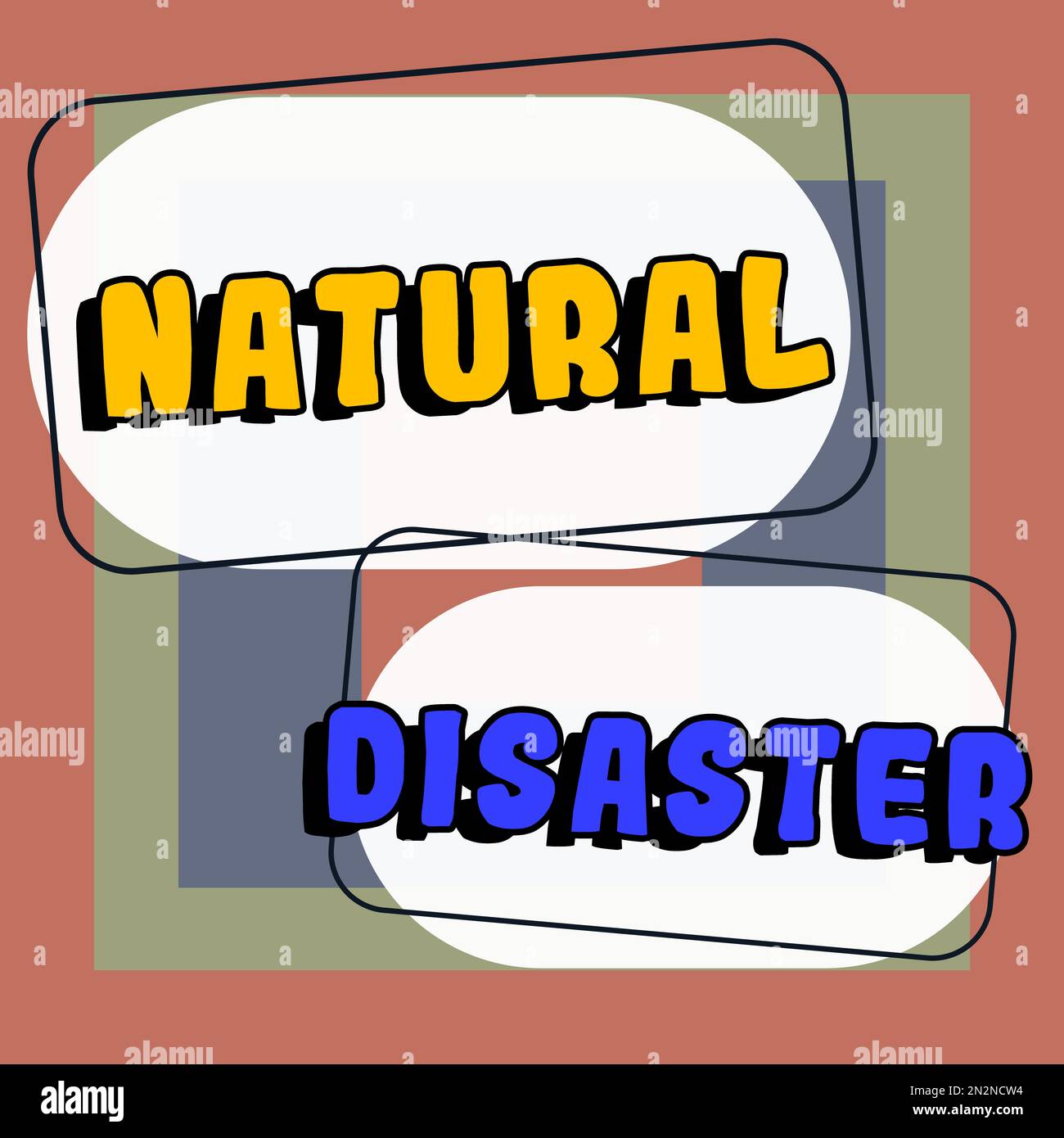 Sign displaying Natural Disaster. Business concept occurring in the ...