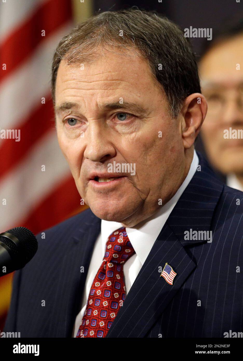 FILE - In this March 12, 2015, file photo, Utah Gov. Gary Herbert ...