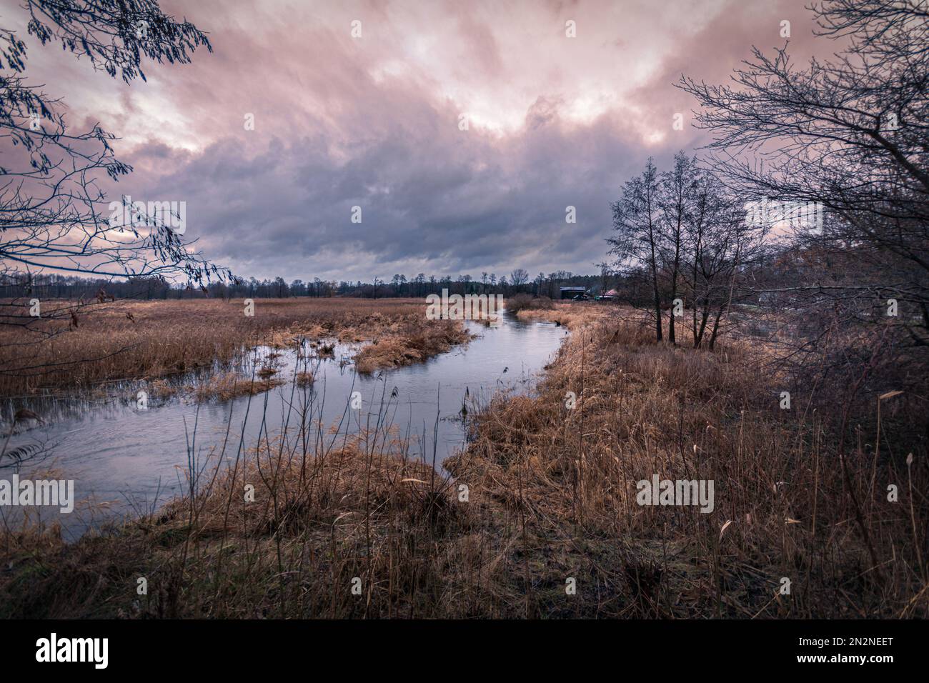 Winter river grabia in hi-res stock photography and images - Alamy