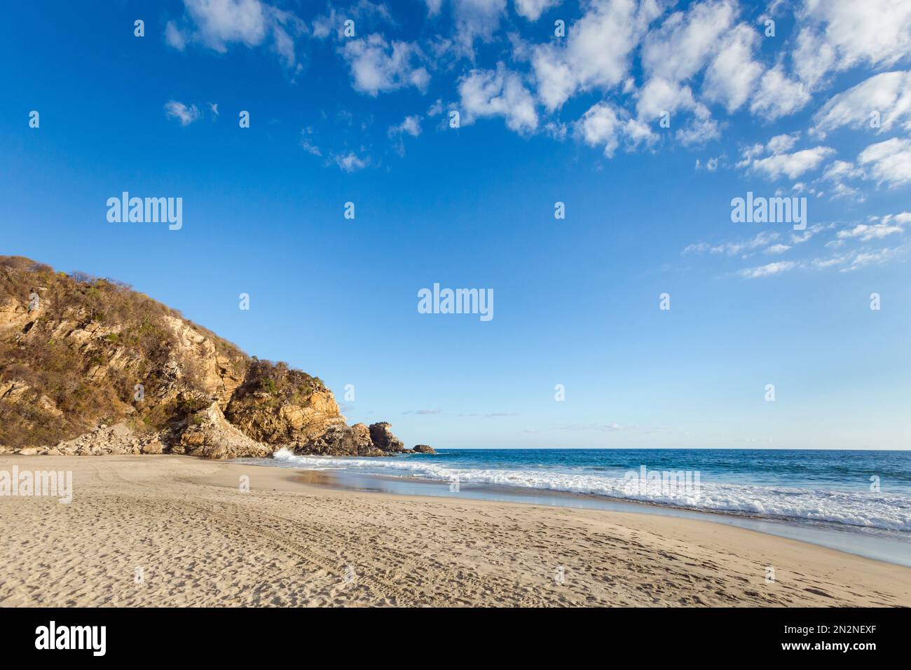 Beautiful ventanilla beach in hi-res stock photography and images - Alamy