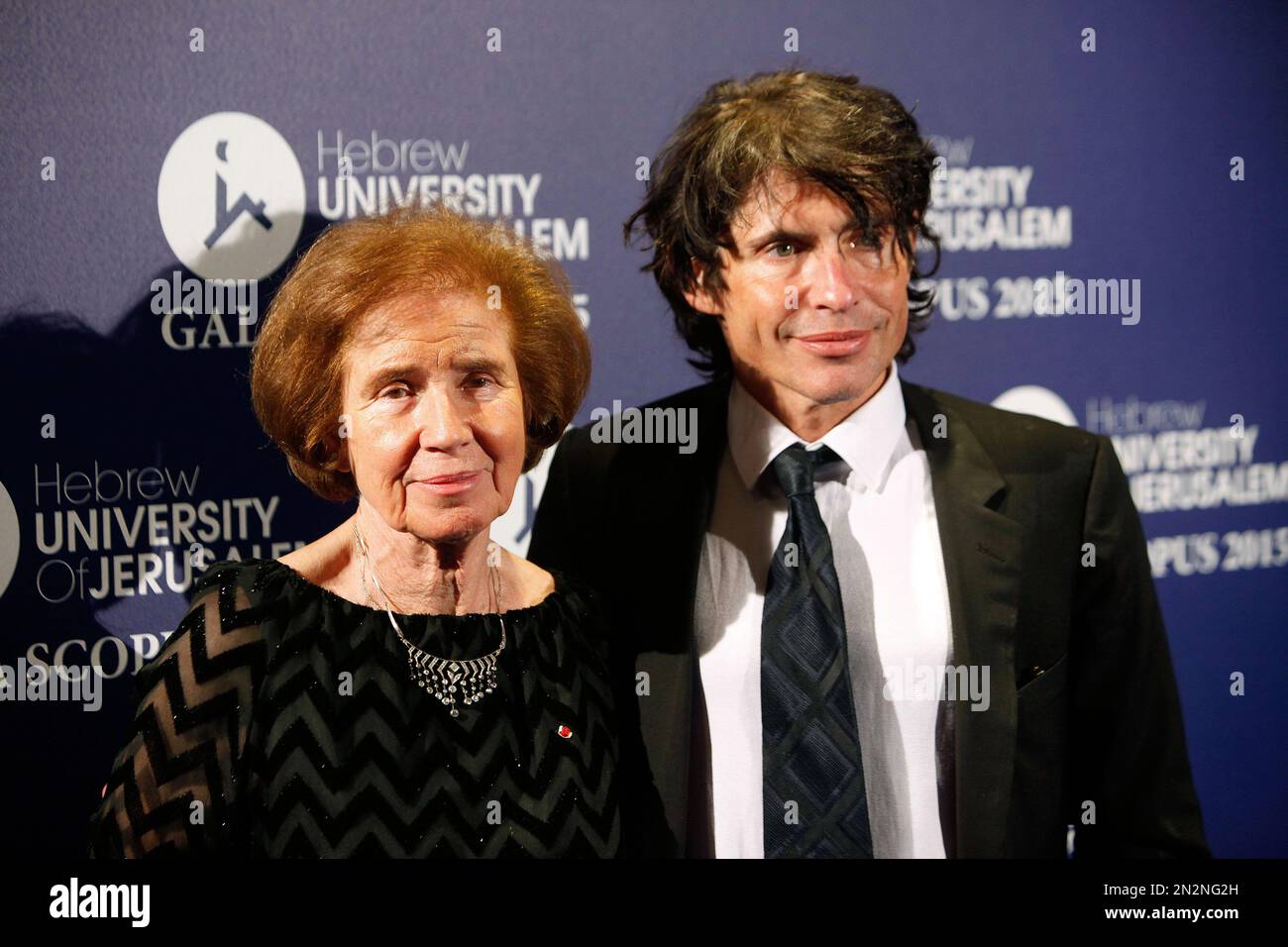French lawyer Arno Klarsfeld, right, and his mother Beate Klarsfeld ...