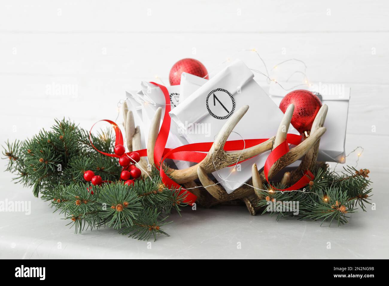 Advent calendar idea bags hi-res stock photography and images - Alamy