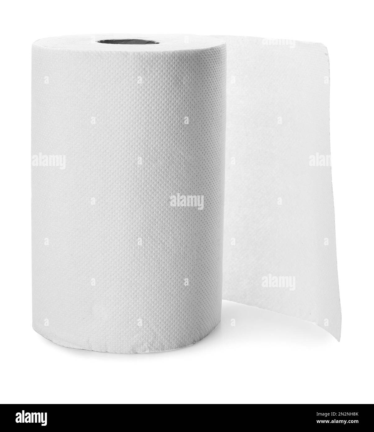 Roll of paper tissues isolated on white Stock Photo - Alamy