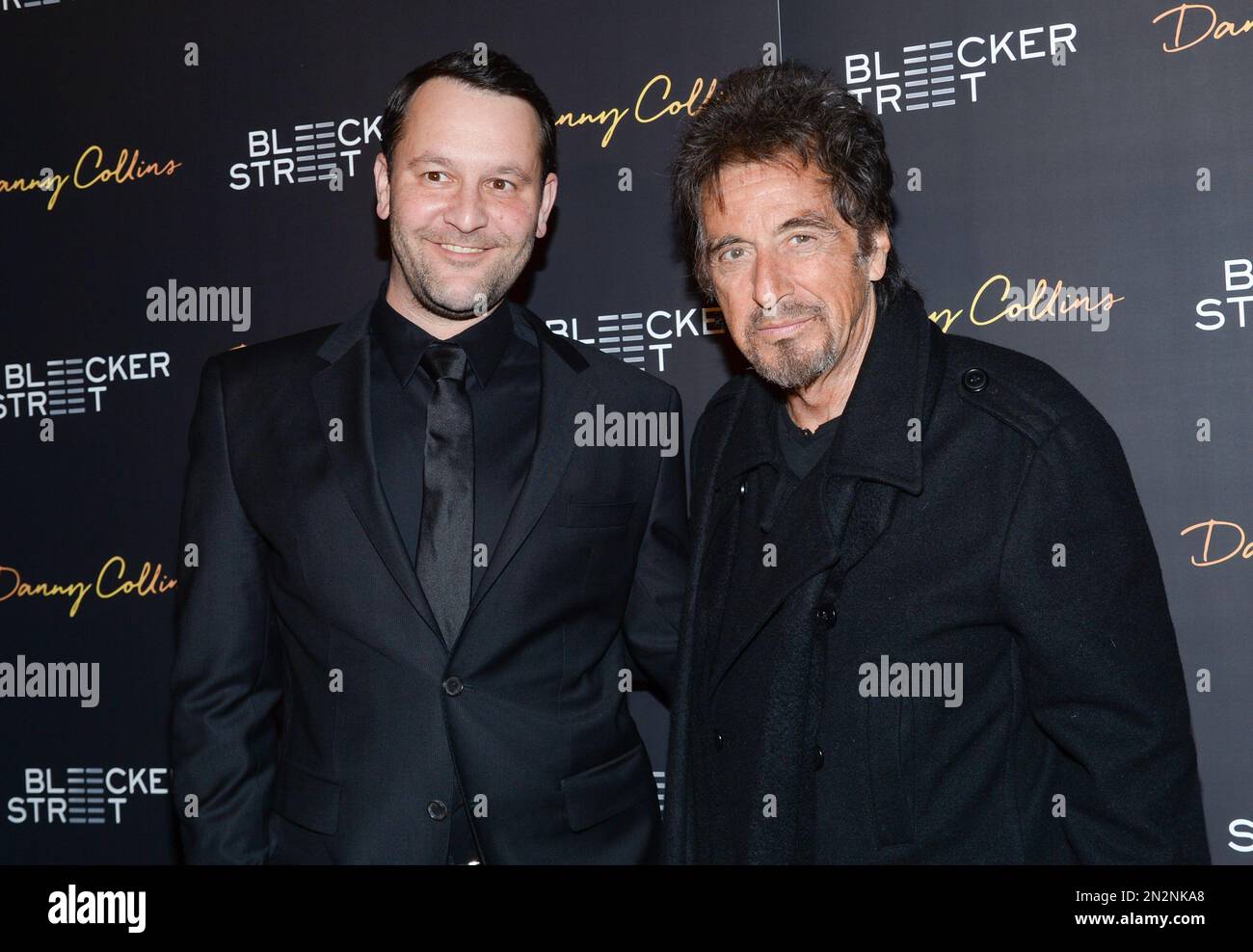 Director Dan Fogelman, left, and actor Al Pacino attend the premiere of ...