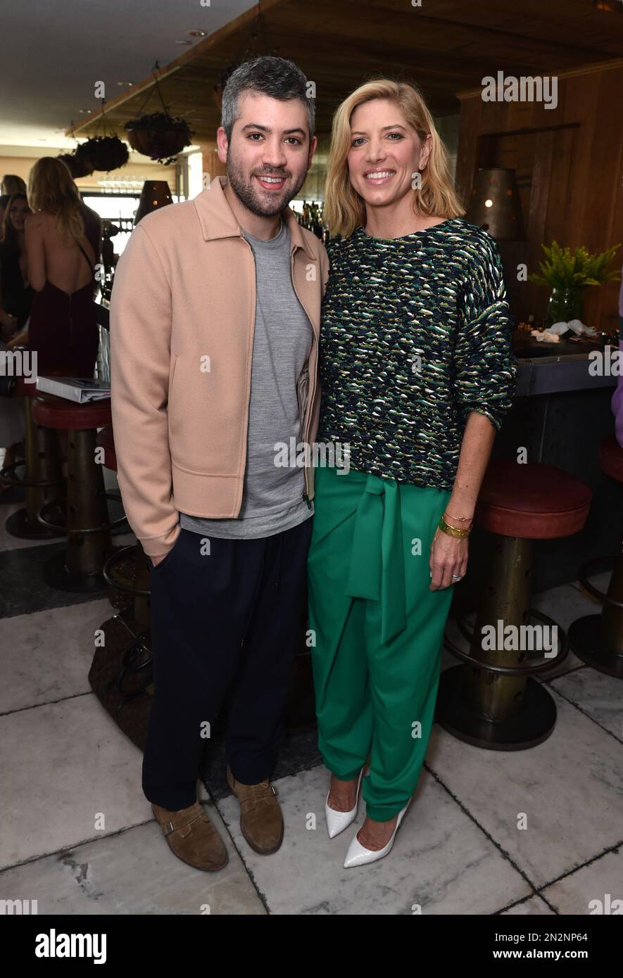 EXCLUSIVE - Brandon Maxwell, left, and Petra Flannery attend The ...