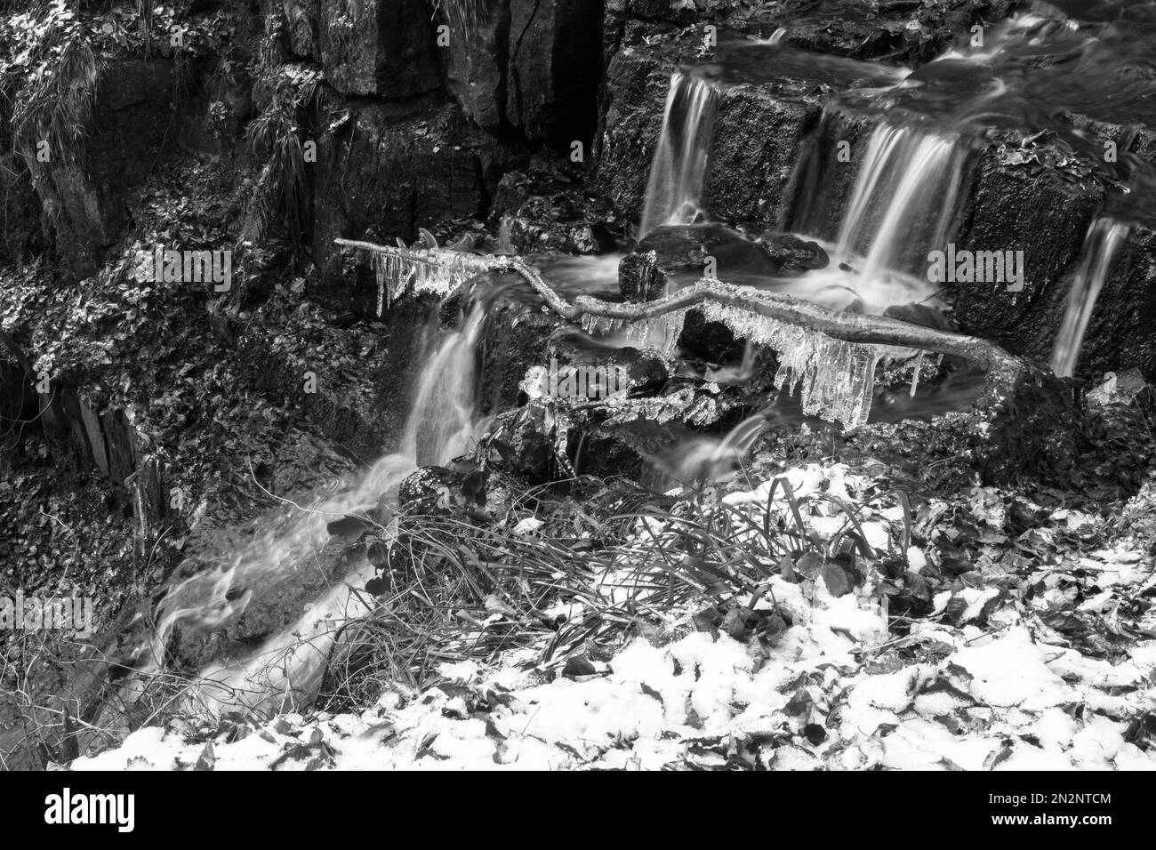 Cleddon falls hi-res stock photography and images - Alamy