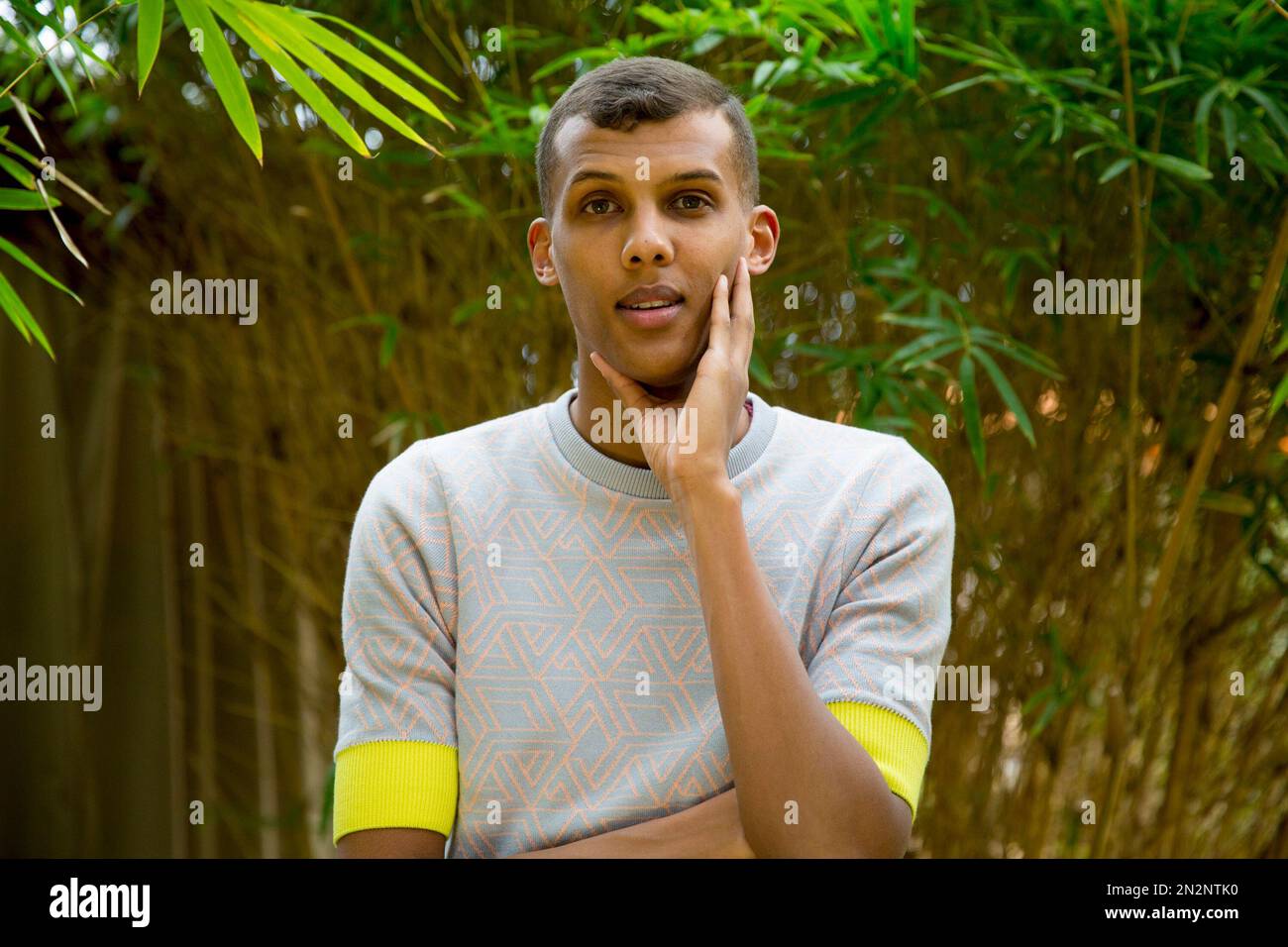 Stromae poses for a portrait during South By Southwest on Tuesday ...