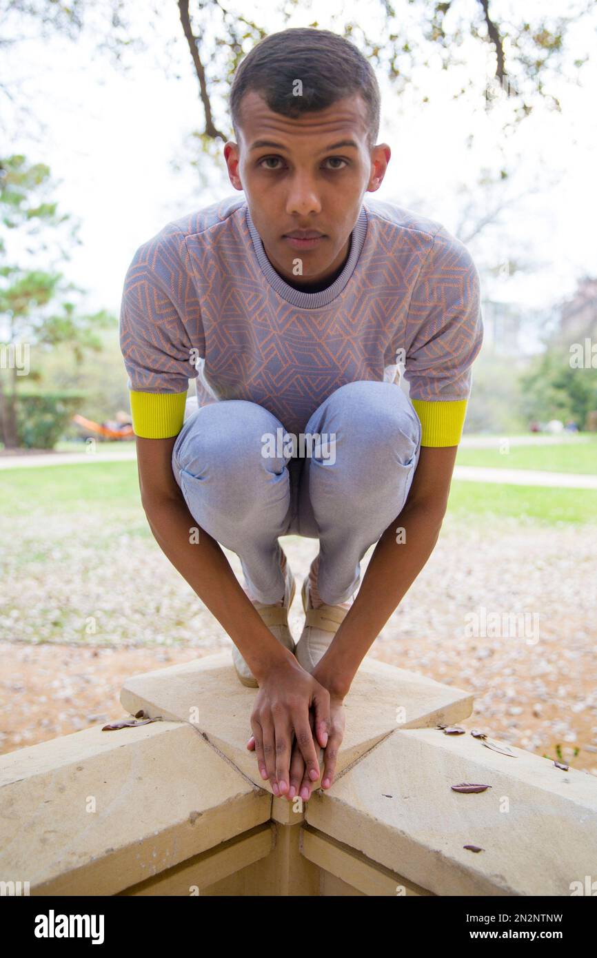 Stromae poses for a portrait during South By Southwest on Tuesday ...