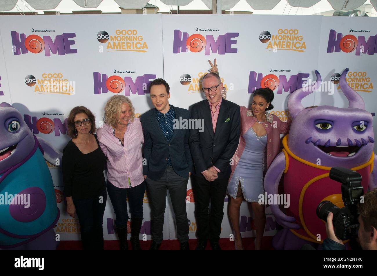 IMAGE DISTRIBUTED FOR 20TH CENTURY FOX - From left, producers Mireille ...
