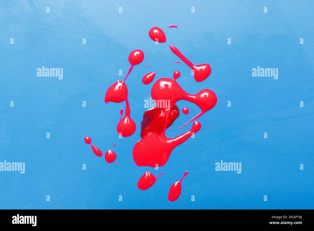 Blood sample, laboratory swab test. Modern art Stock Photo - Alamy