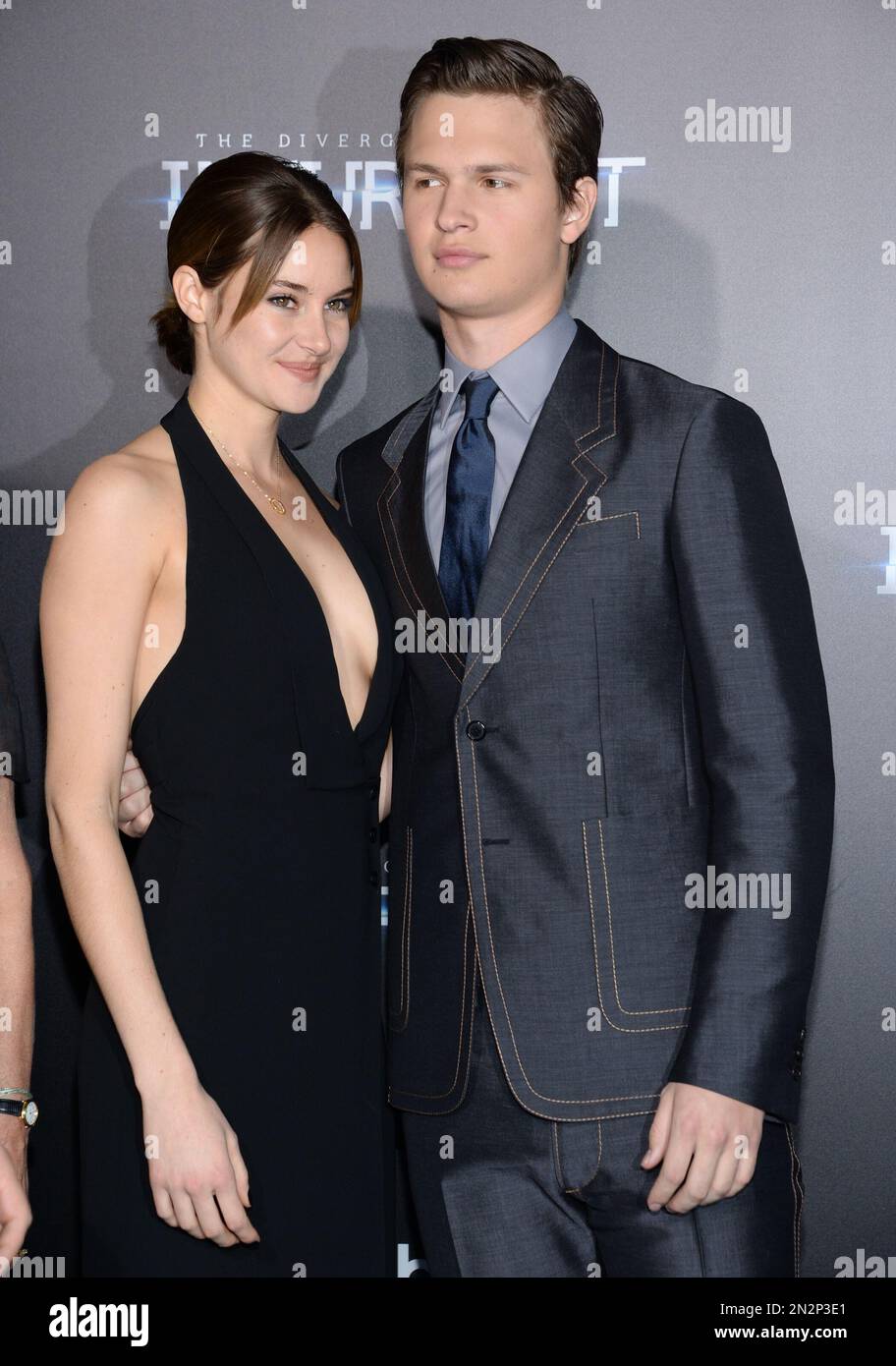 Shailene Woodley And Ansel Elgort Divergent