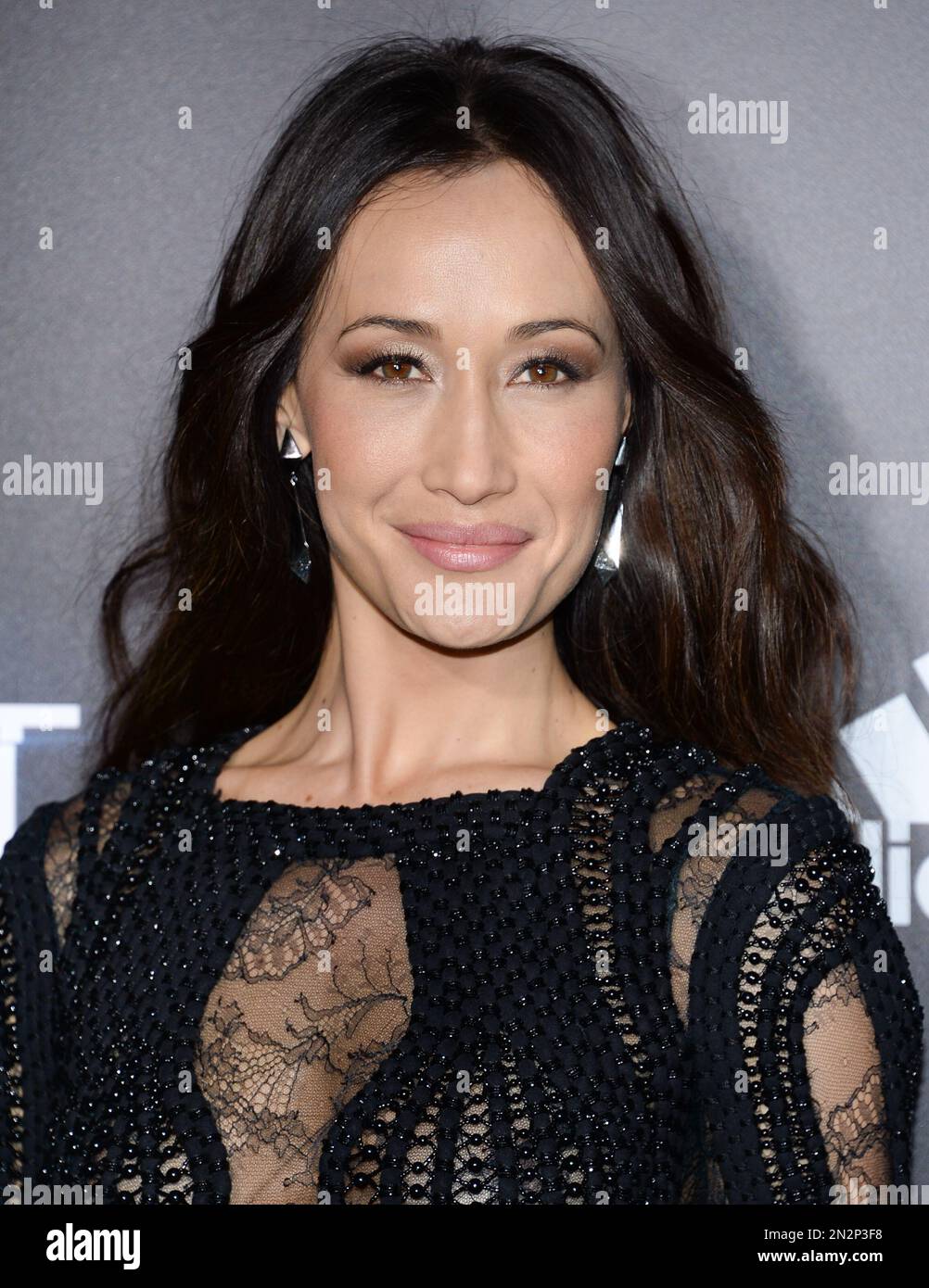 Actress Maggie Q attends the premiere of "The Divergent Series ...