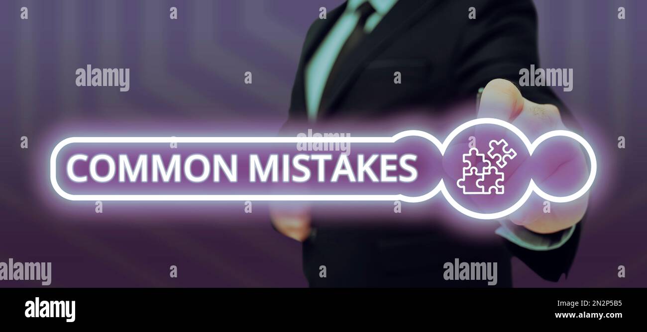 Conceptual caption Common Mistakes. Word Written on actions that are ... Conceptual caption Common Mistakes. Word Written on actions that are ...