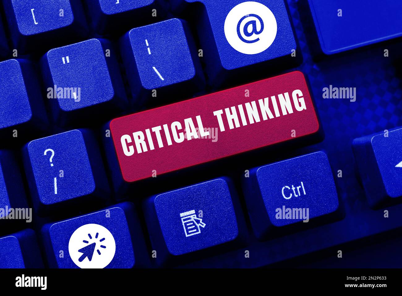 Text sign showing Critical Thinking. Business showcase sequence of ...