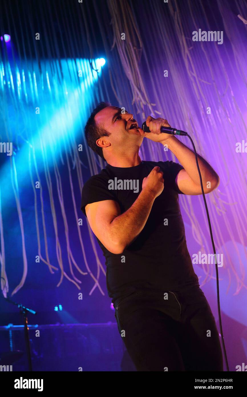 Samuel Herring and Future Islands perform at the Spotify House on ...