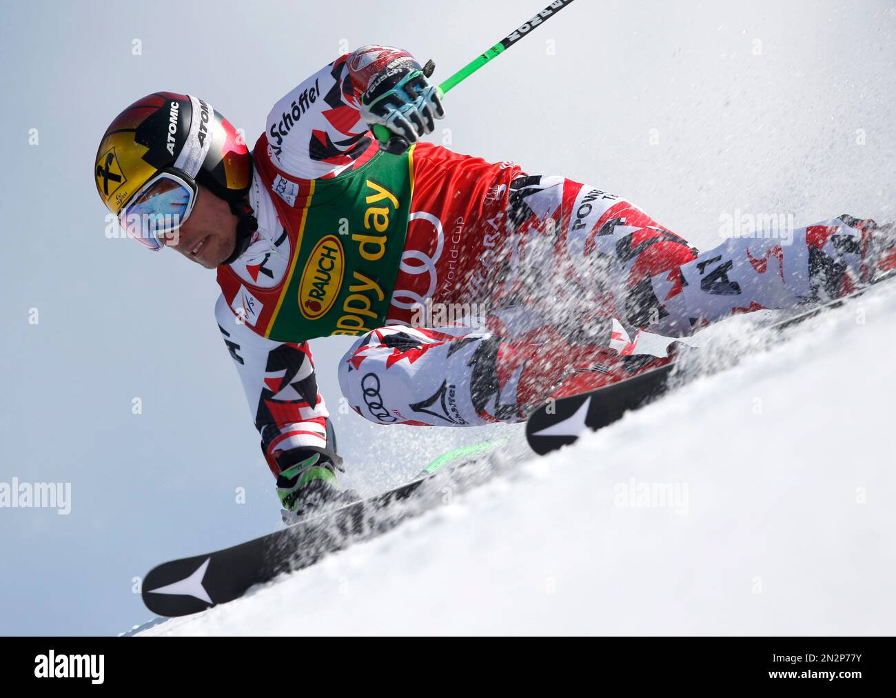FILE - In this Saturday, March 14, 2015 file photo Austria's Marcel ...