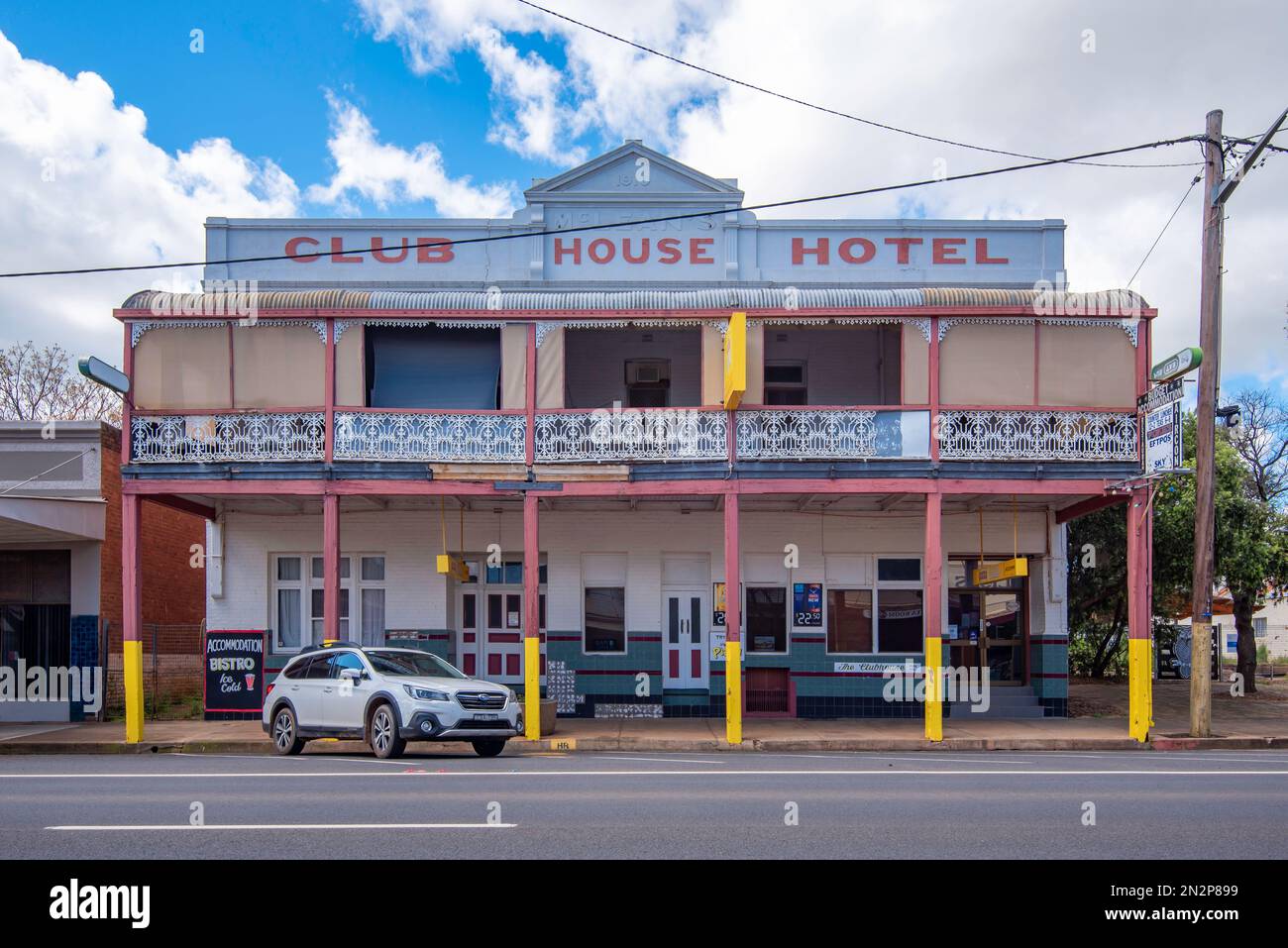 The Club House Hotel, formerly The Cambridge Club Hotel, was the town's ...