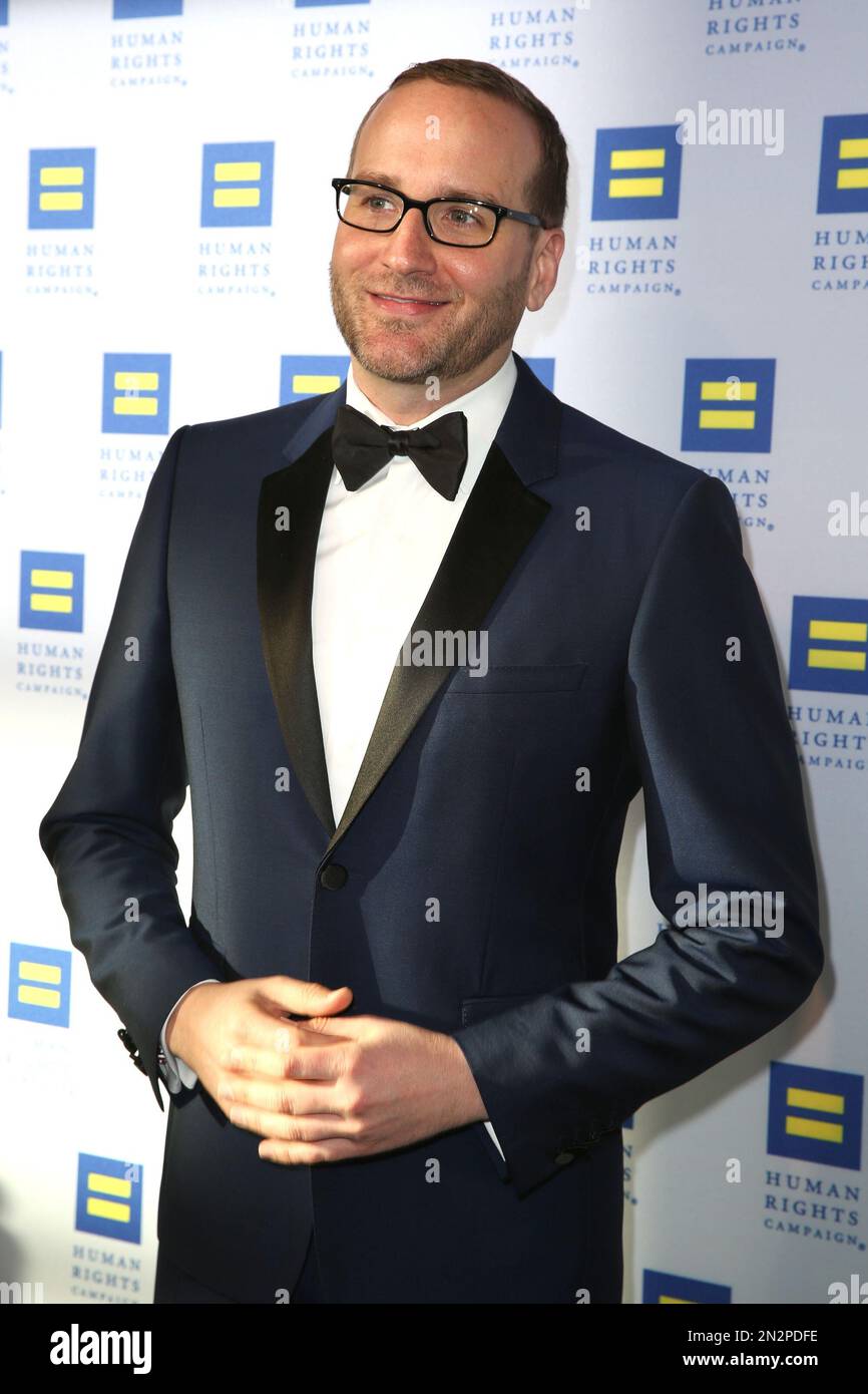 Chad Griffin arrives at the 2015 Human Rights Campaign Gala Dinner at ...