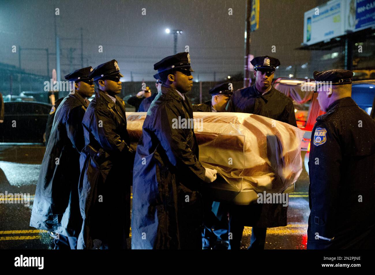 The remains of Philadelphia Police Officer Robert Wilson III are ...
