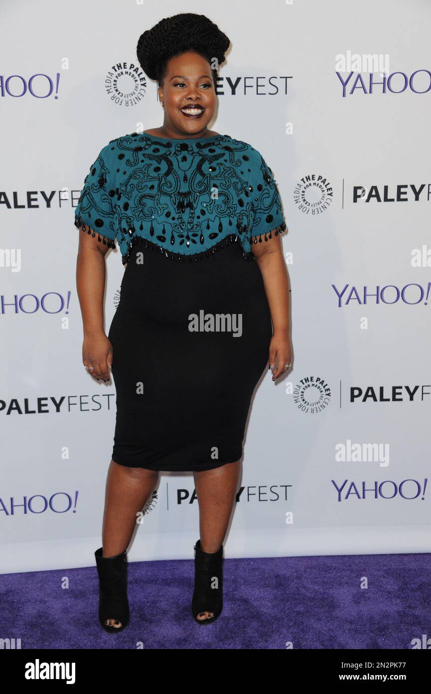 Amber Riley arrives at the 32nd Annual Paleyfest : "Glee" held at The ...