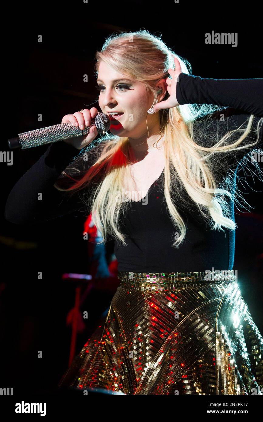 Meghan Trainor performs in concert at Irving Plaza on Friday, March 13 ...