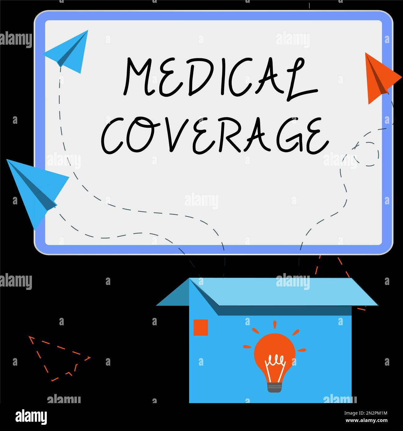 Sign displaying Medical Coverage, Business concept inclusion within the ...